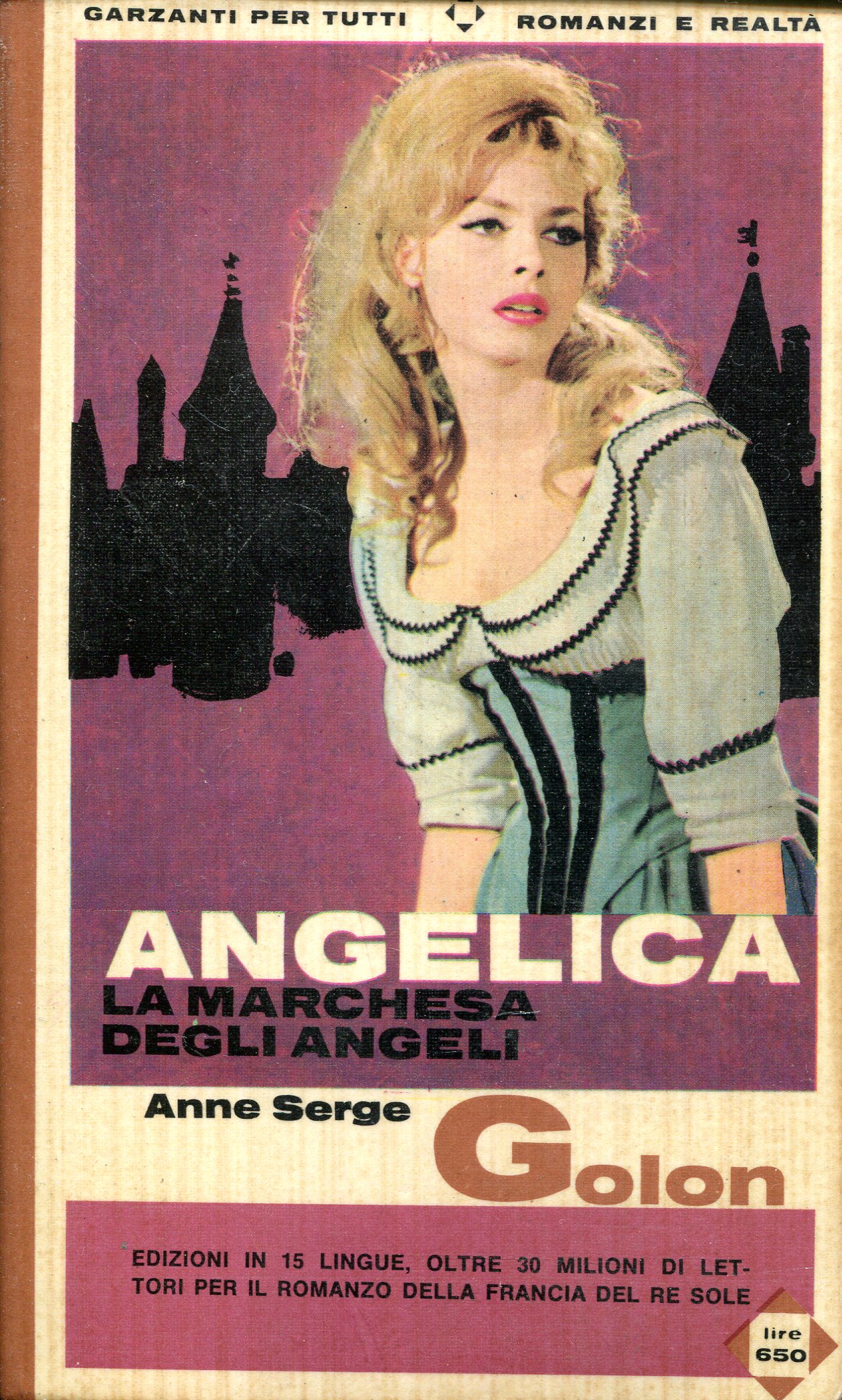 Angelica, la marchesa degli Angeli, A. e S. Golon - Recensione - Genio ...